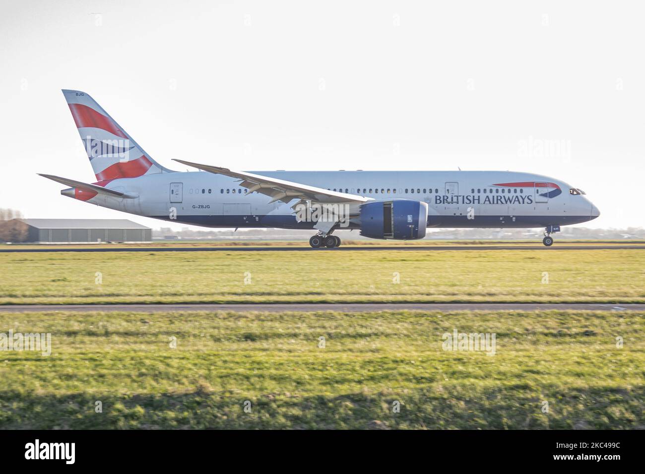 British Airways Boeing 787-8 Dreamliner passenger aircraft as seen on ...