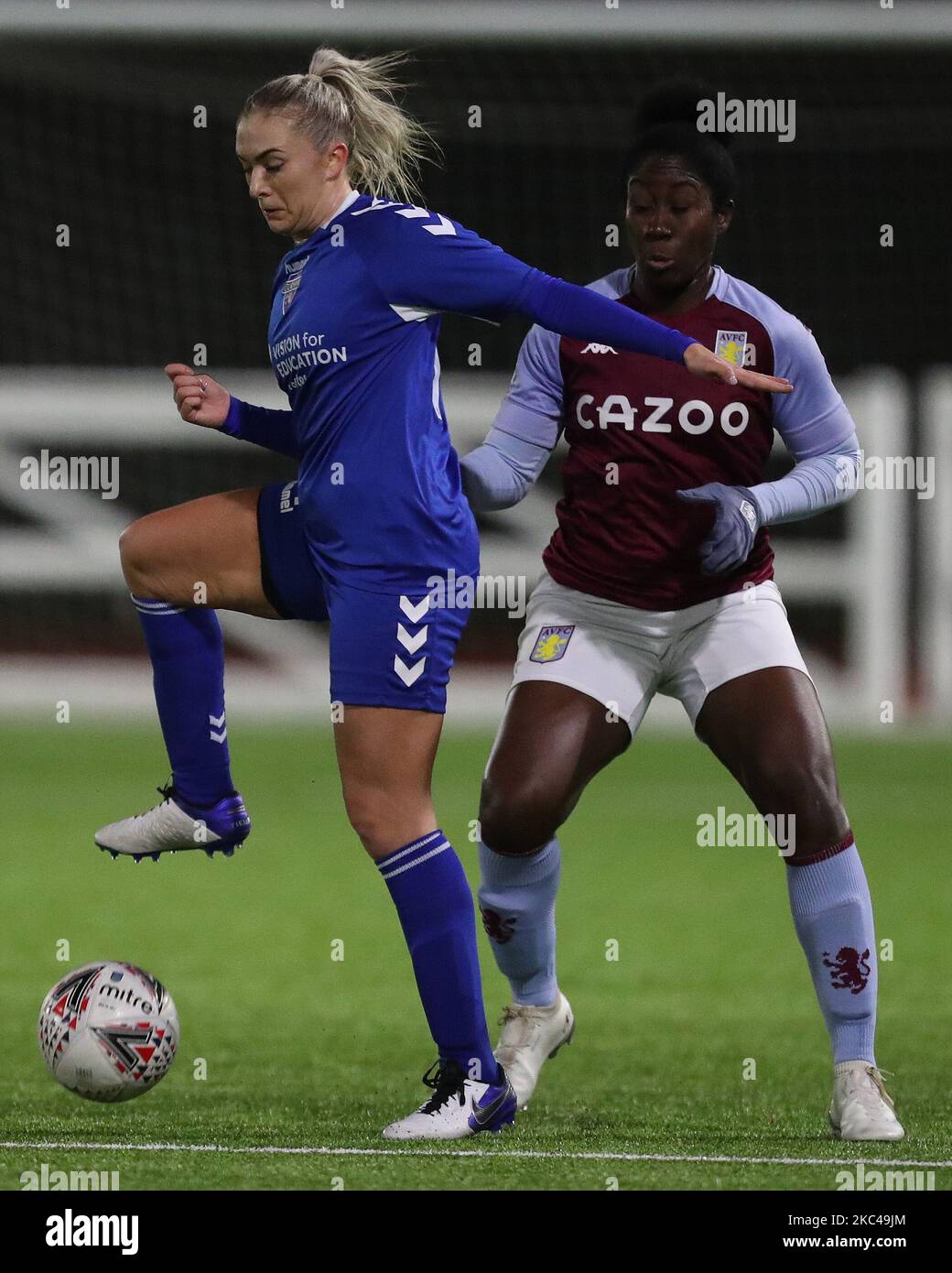 during FA Women's Continental League Cup match between Durham Women and ...