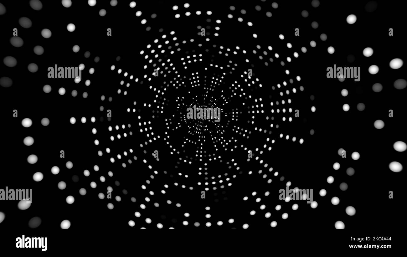 White dots. Computer generated 3d render Stock Photo - Alamy