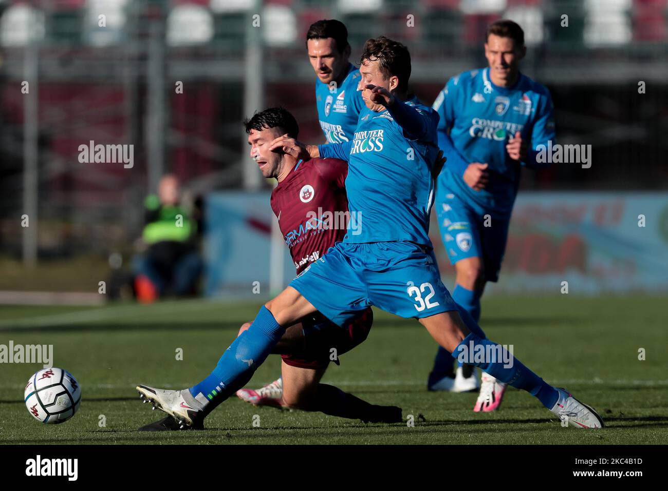 Simone Branca, Nicolas Haas during the Serie BKT match between ...