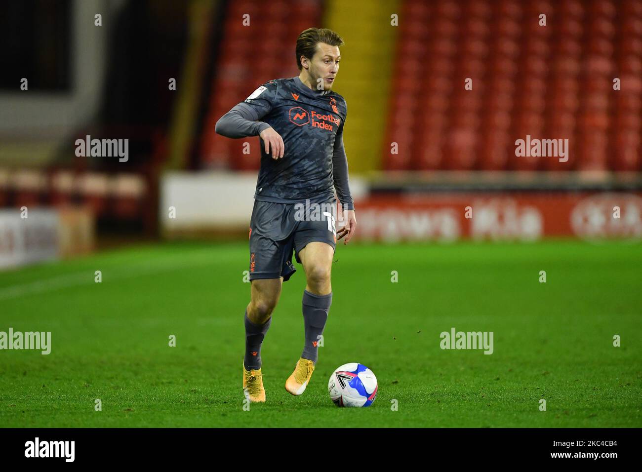 Luke Freeman of Nottingham Forest during the Sky Bet Championship match ...