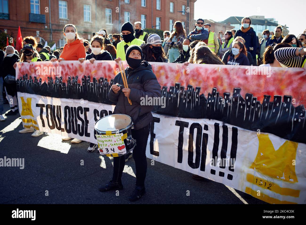 Thousands of protesters took to the streets after the call of NGOs ...