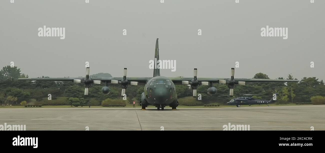 South Korean Airforce 58th Airlift Group 'Daiman Unit' creation corps ...