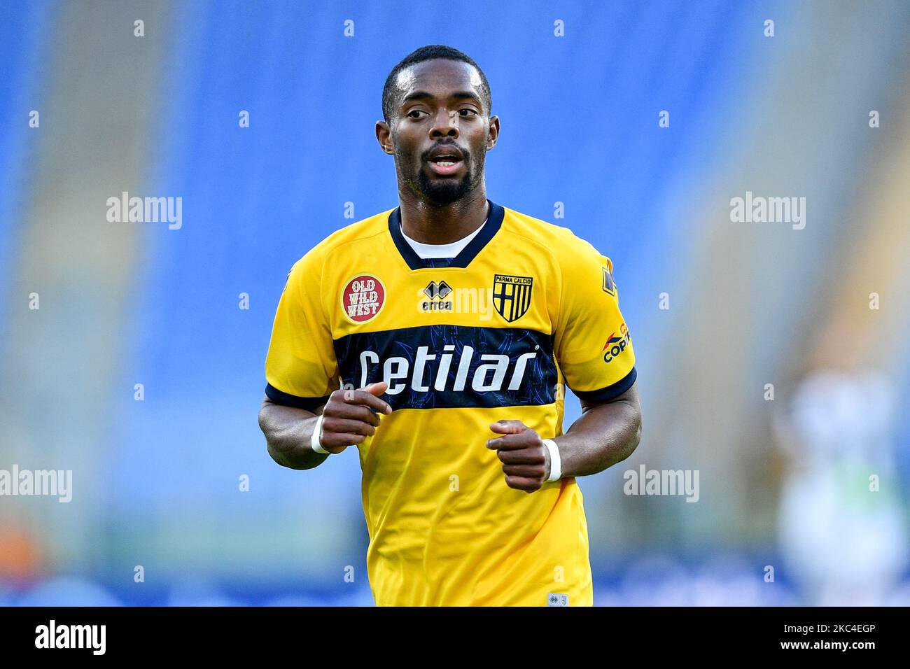 Wylan Cyprien of Parma Calcio 1913 looks on during the Serie A match ...