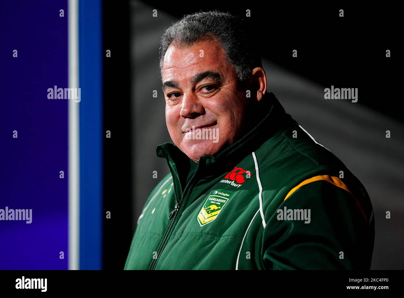 Australia head coach Mal Meninga ahead of the Rugby League World Cup ...