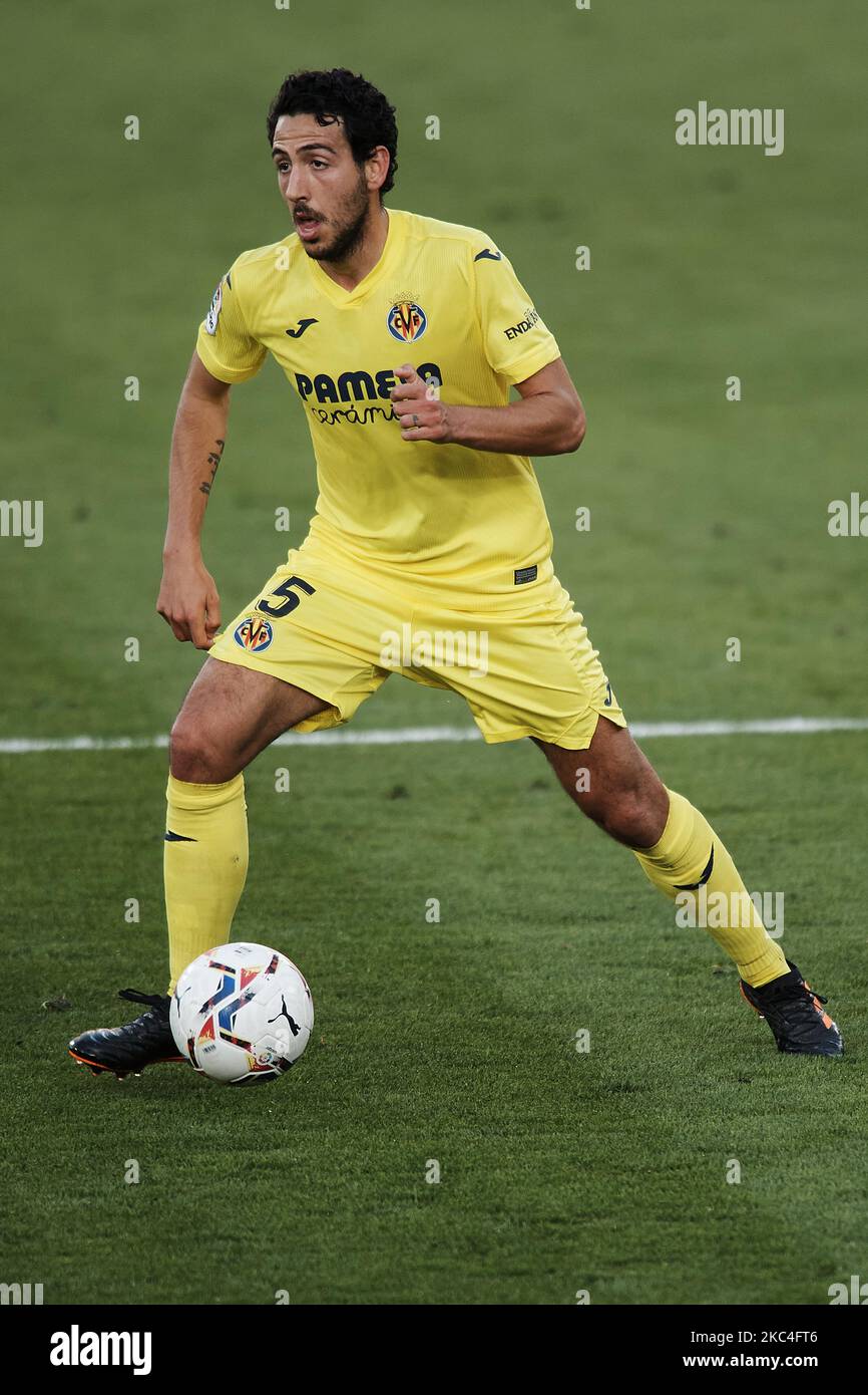 Dani Parejo of Villarreal in action during the La Liga Santader match ...