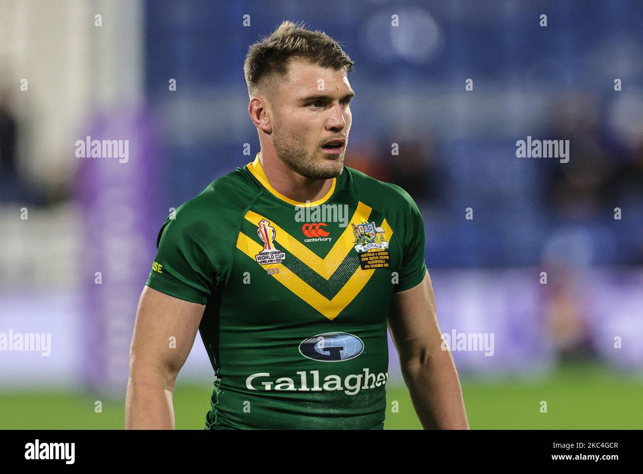 Huddersfield, UK. 04th Nov, 2022. Angus Crichton of Australia during ...