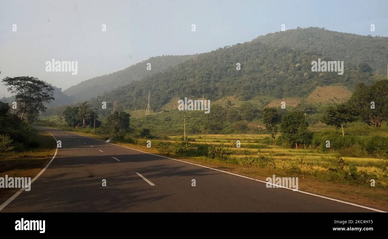 Indigenous Bonda cast tribes are seen at their living valley as they ...