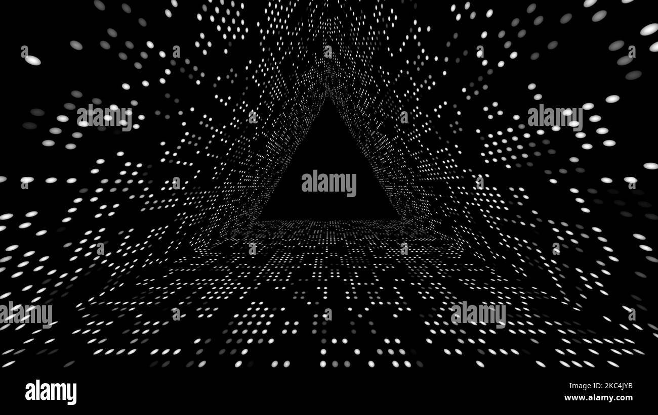 White dots. Computer generated 3d render Stock Photo - Alamy