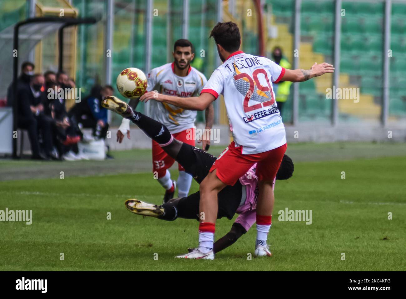 Odjer Moses during the Serie C match between Palermo FC and Turris, at ...