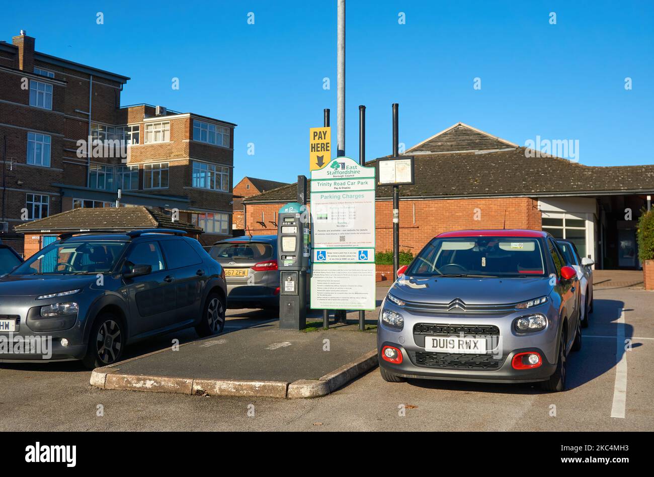 Uttoxeter parking hi-res stock photography and images - Alamy