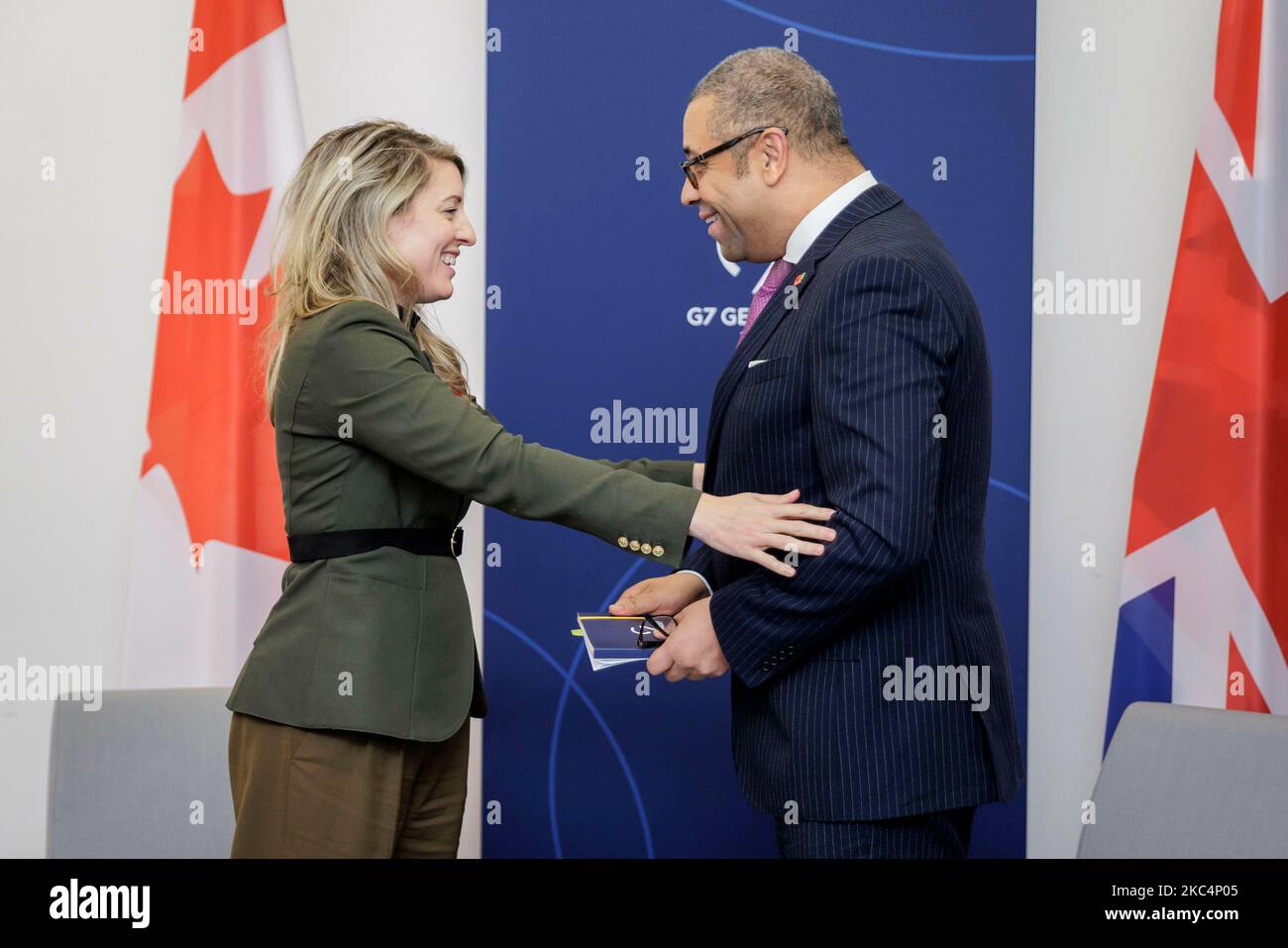 Muenster, Deutschland. 04th Nov, 2022. Melanie Joly, Foreign Minister ...