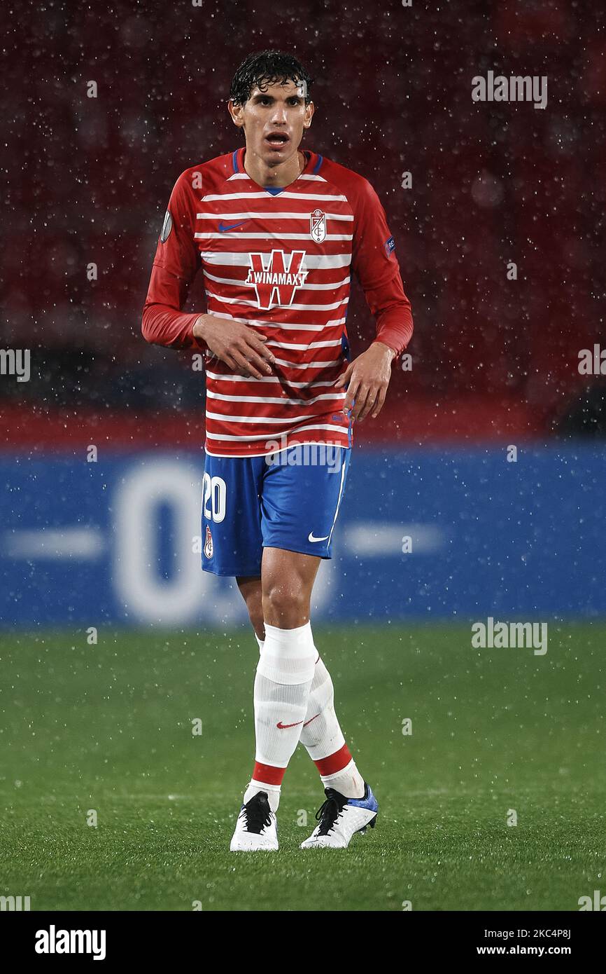 Jesus Vallejo of Granada during the UEFA Europa League Group E stage ...