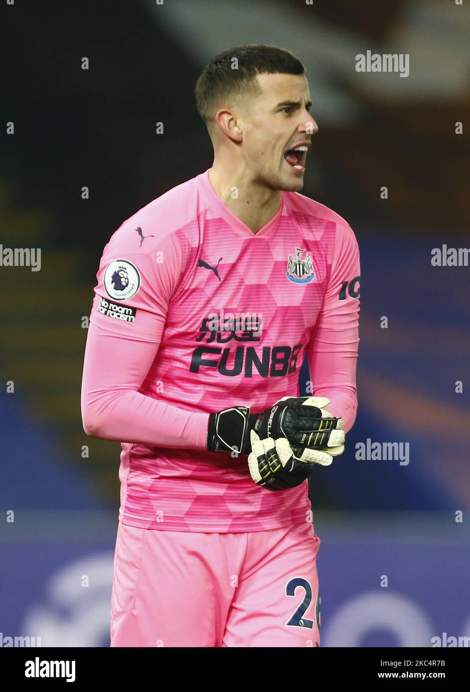 Newcastle United's Karl Darlow during Premiership between Crystal ...