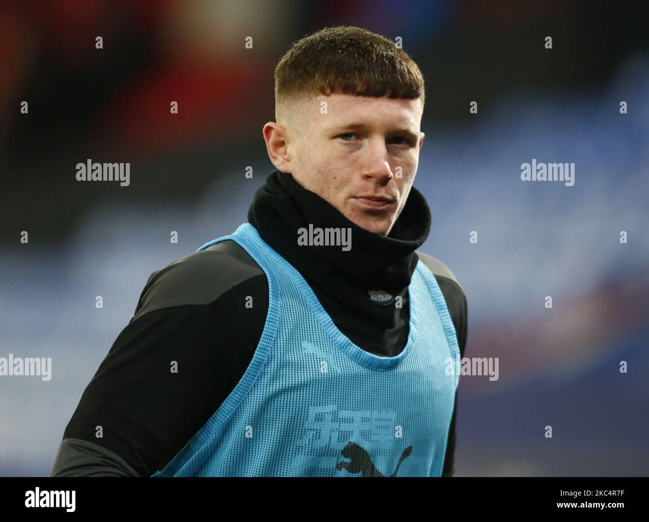 Newcastle United's Elliot Anderson during Premiership between Crystal ...