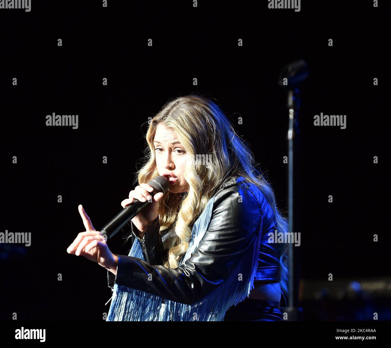 November 3, 2022, Norfolk, Virginia, USA: ALEXANDRA KAY brings some ...