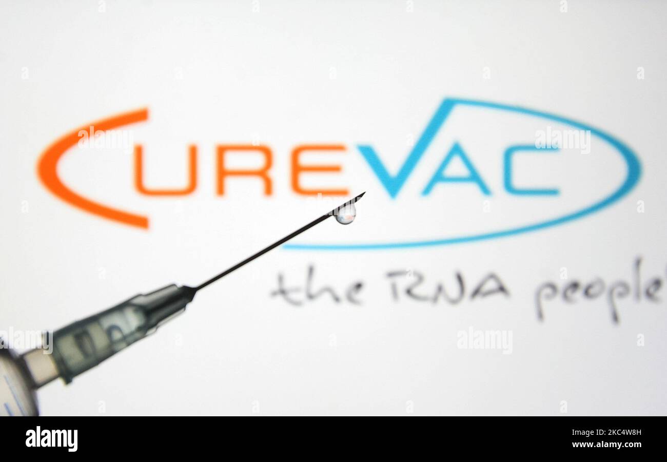 Curevac company logo hi-res stock photography and images - Alamy