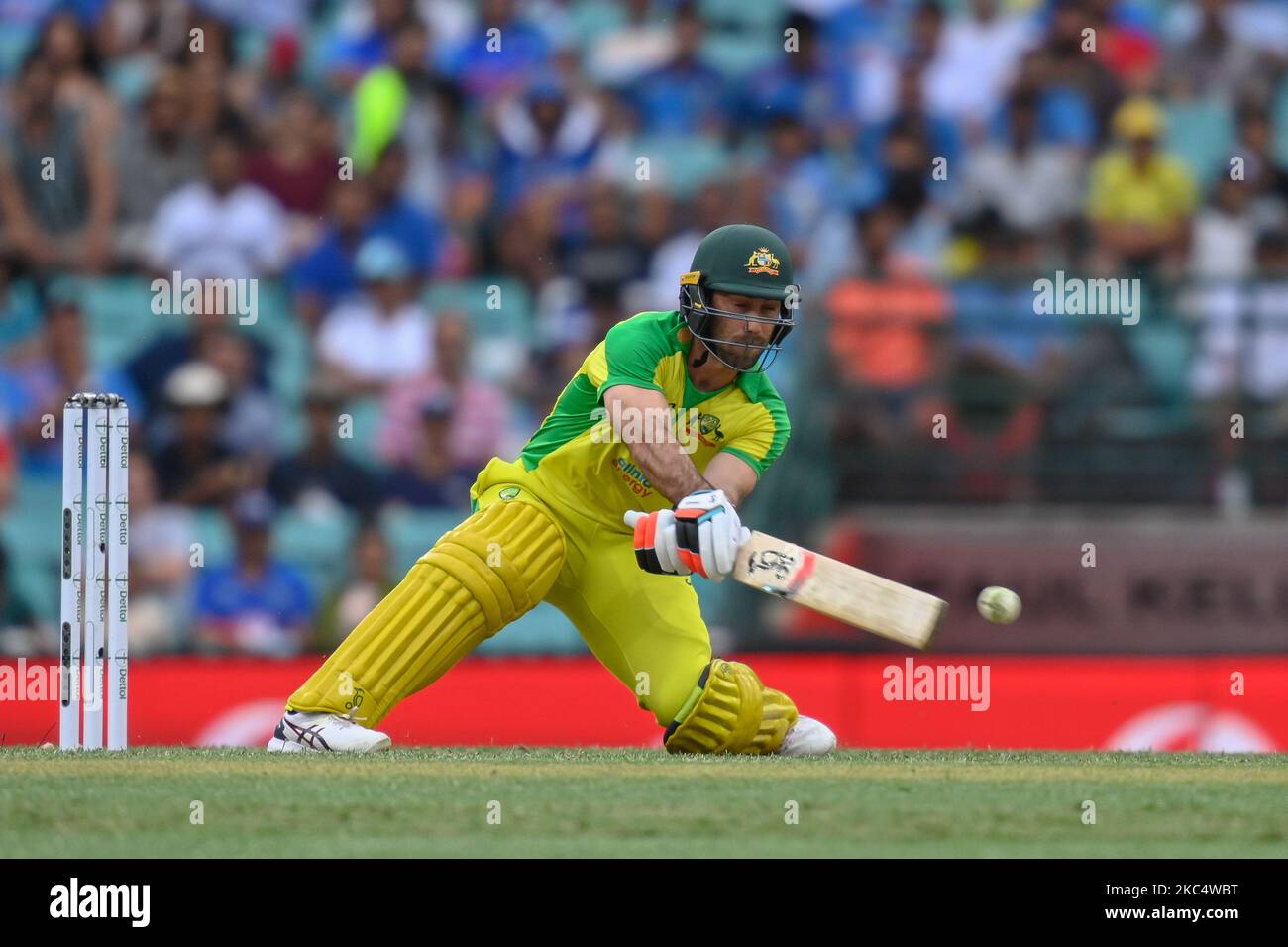 Glenn maxwell of australia bats hi-res stock photography and images - Alamy