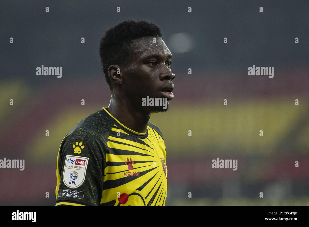 Ismaila Sarr of Watford during the Sky Bet Championship match between ...