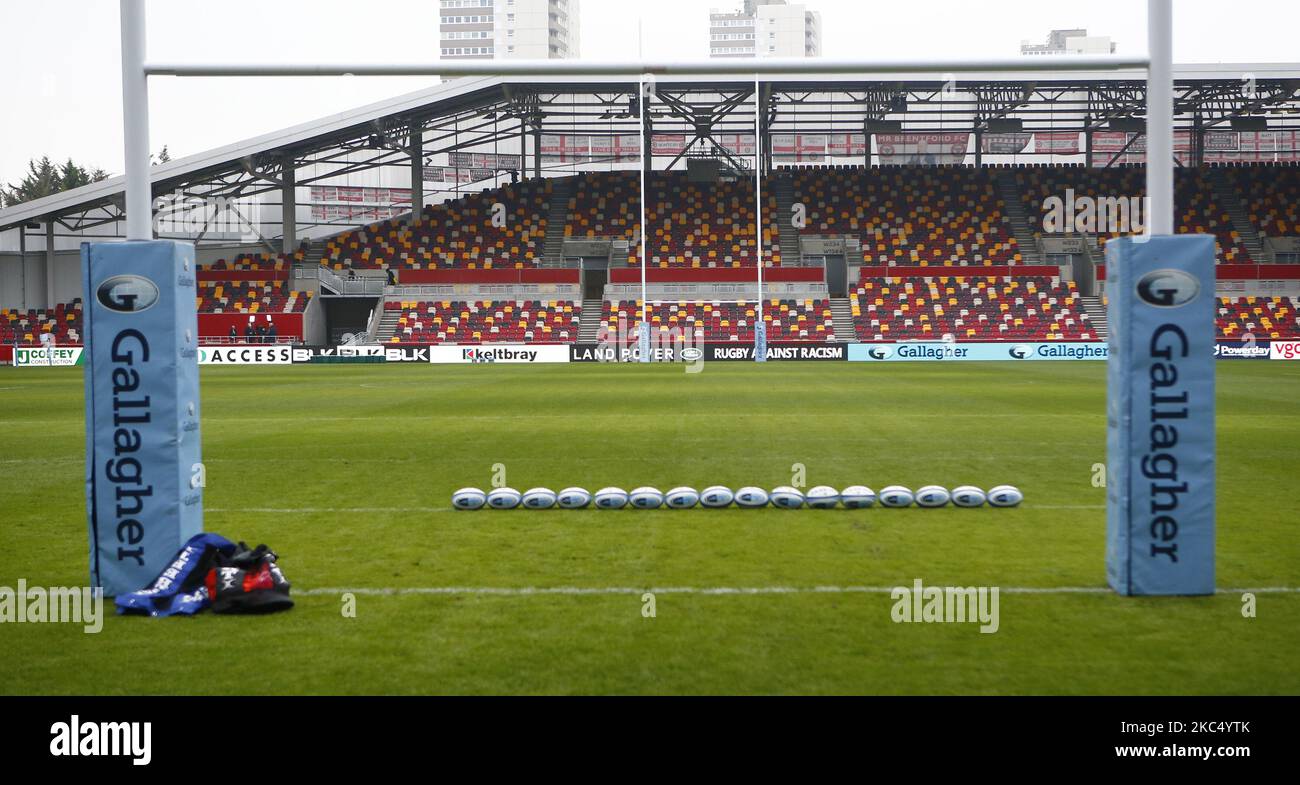 View of London Irish New Ground during Gallagher Premiership between ...