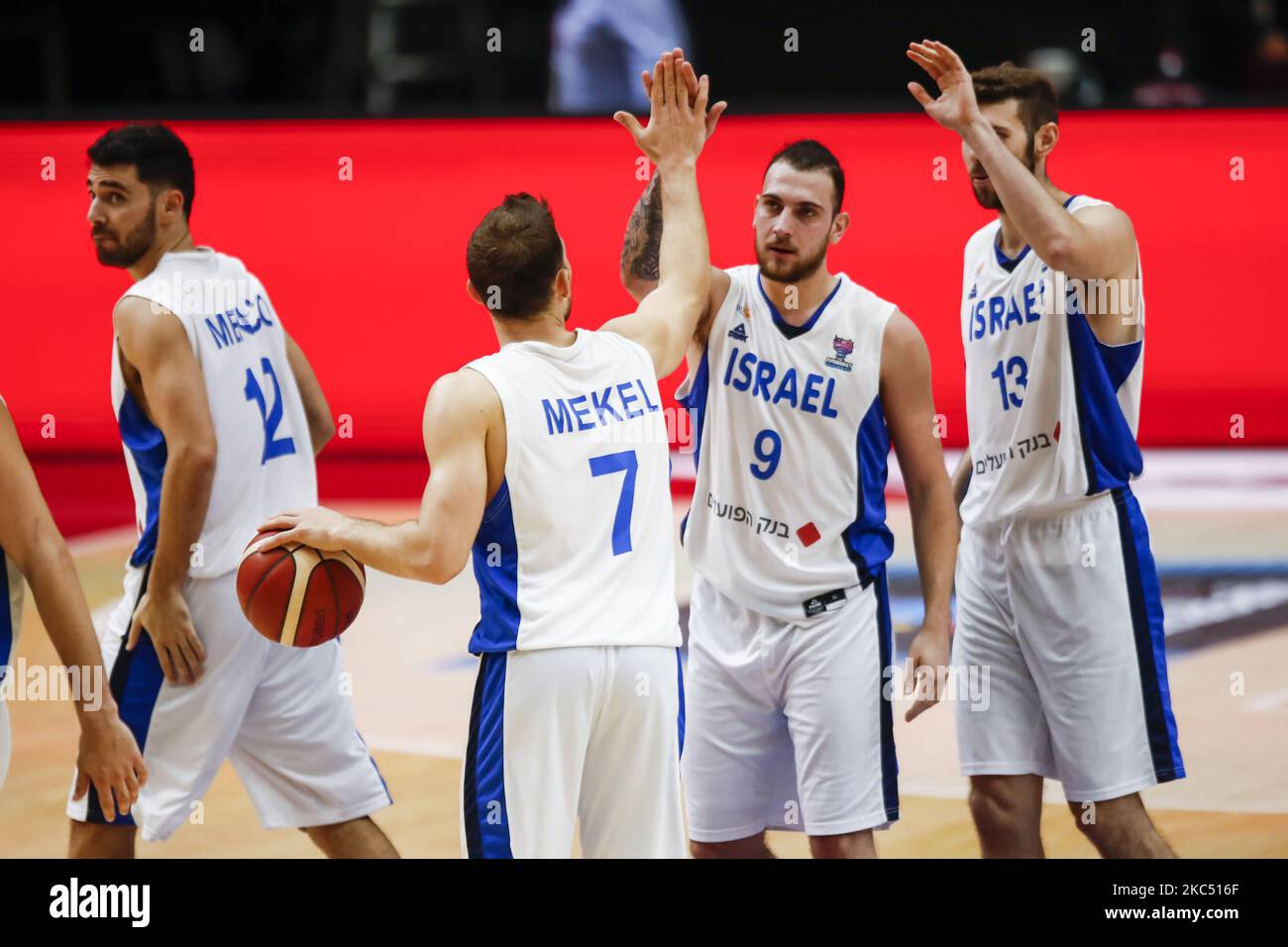 07 Gal Mekel of Israel celebrating the victory with 09 Golan Gutt of ...