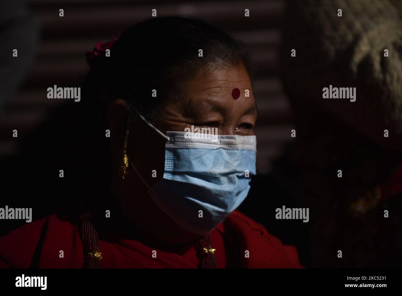 Newari people mask hi-res stock photography and images - Alamy