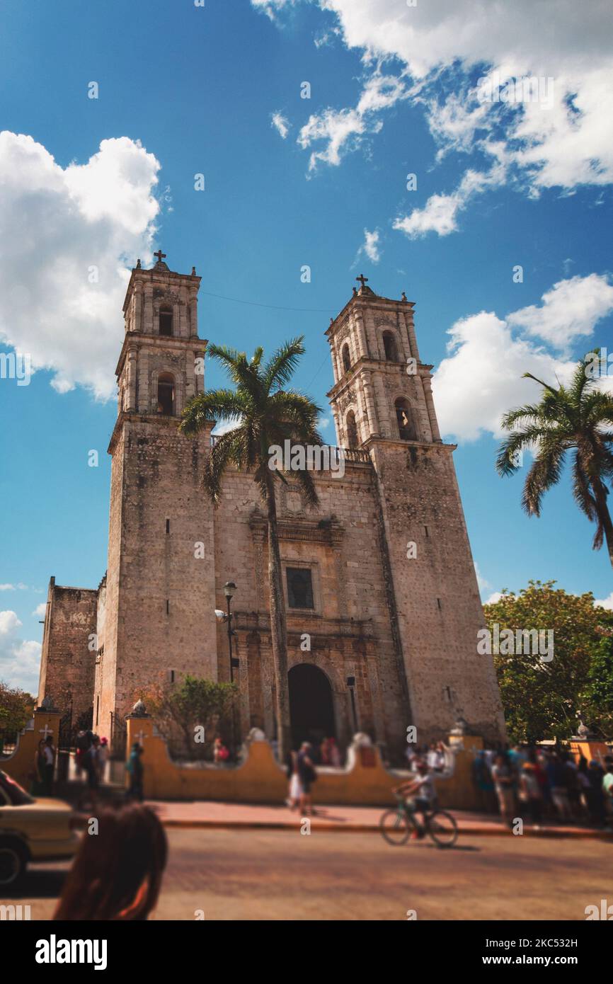 Old Church in Tulum Mexico. Sunny Day in the Historic City for tourism ...