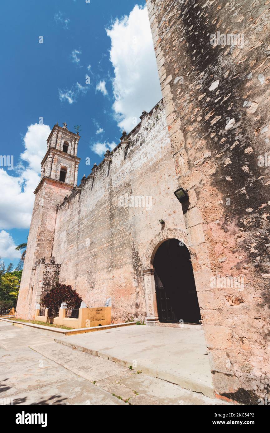 Old Church in Tulum Mexico. Sunny Day in the Historic City for tourism ...