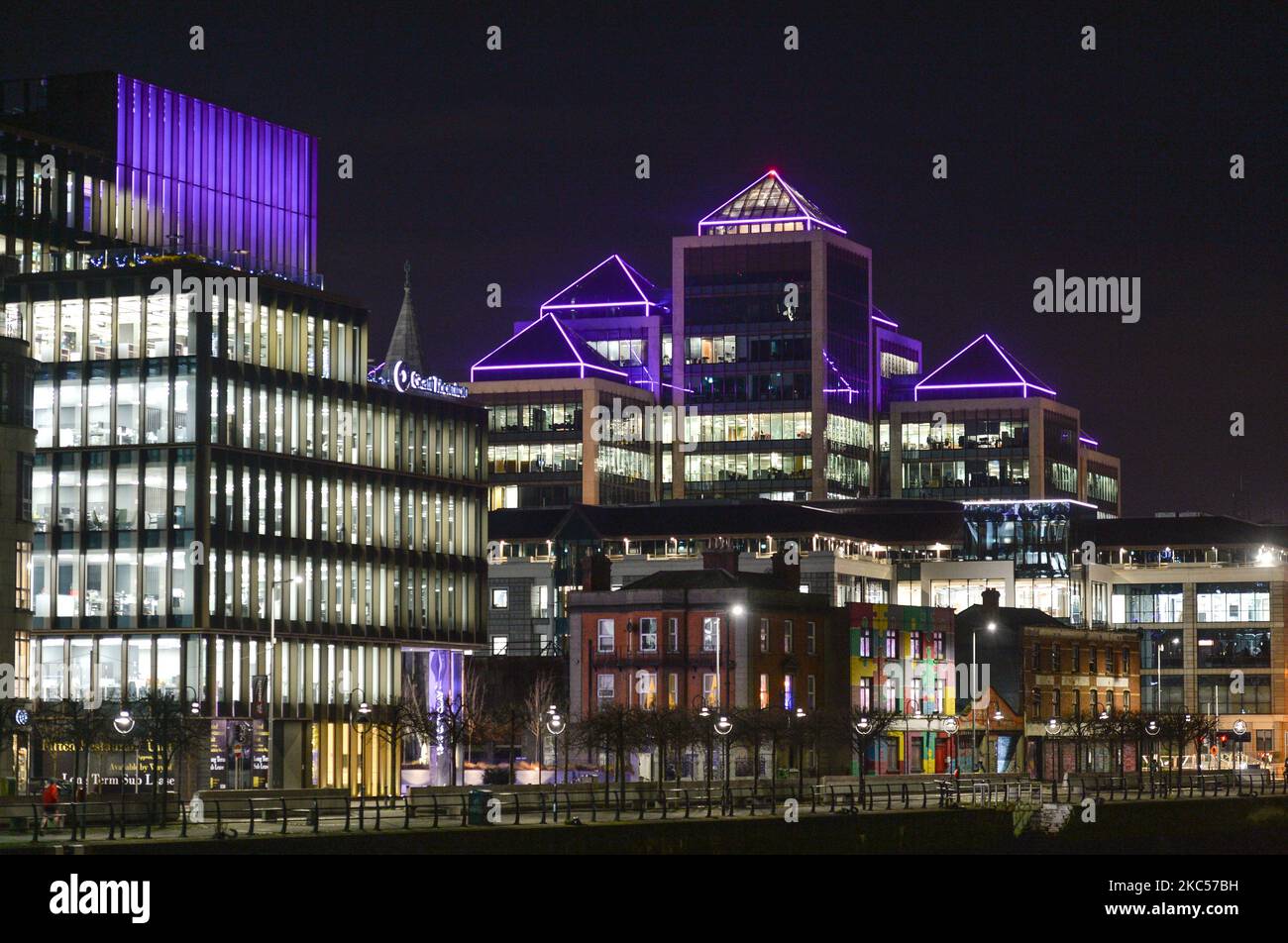 Grant Thornton Ireland and Ulster Bank's current headquarters in Dublin ...