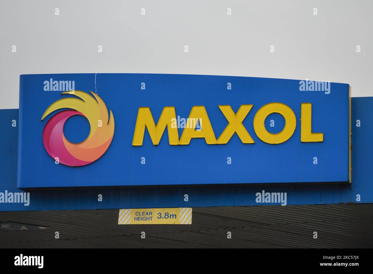 Maxol logo hi-res stock photography and images - Alamy