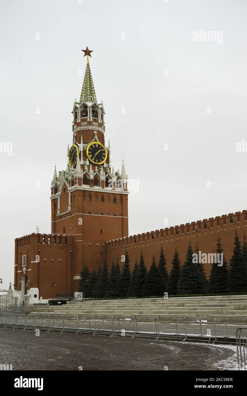Christmas and New Year celebration at Red Square during COVID-19 ...