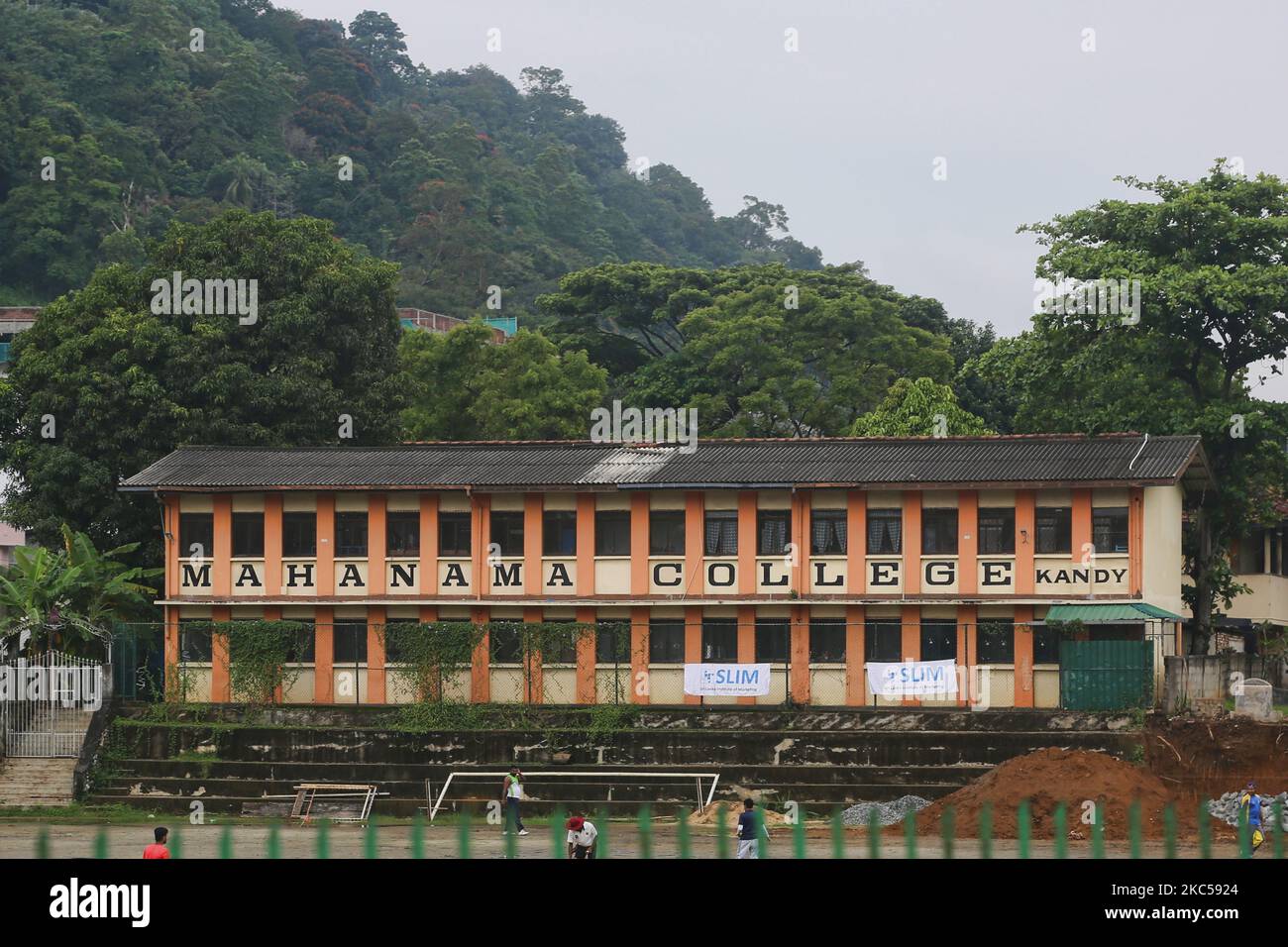 Mahanama College in the city of Kandy, Sri Lanka. (Photo by Creative Touch Imaging Ltd./NurPhoto ...