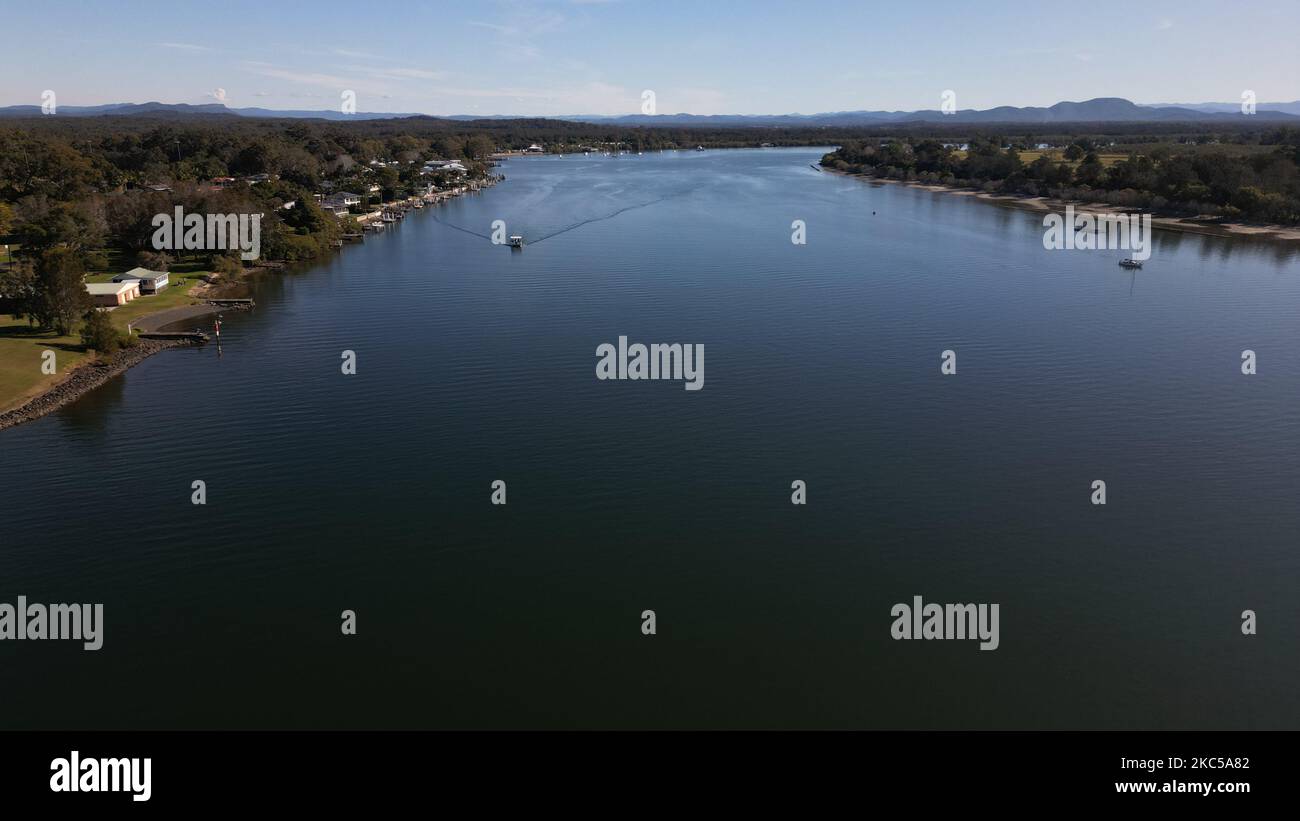 Port macquarie aerial hi-res stock photography and images - Alamy