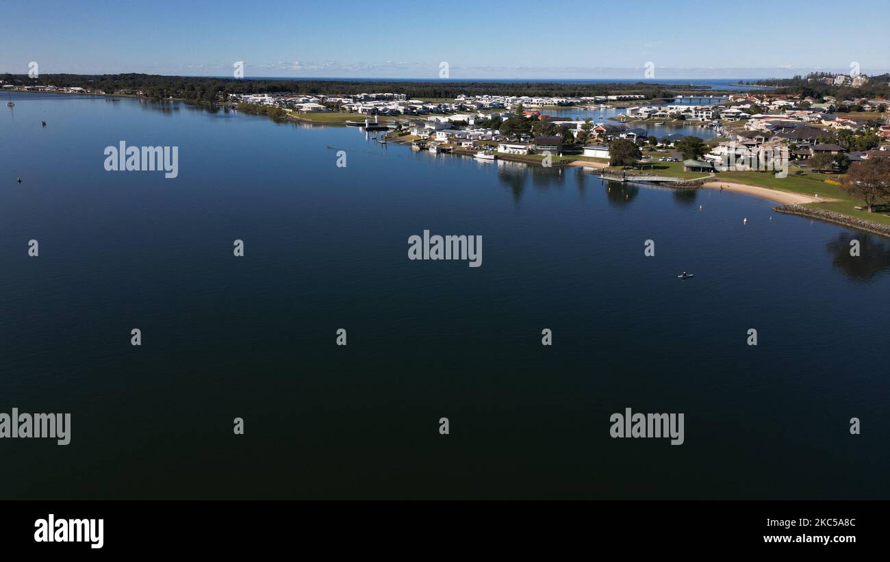 Port macquarie aerial hi-res stock photography and images - Alamy
