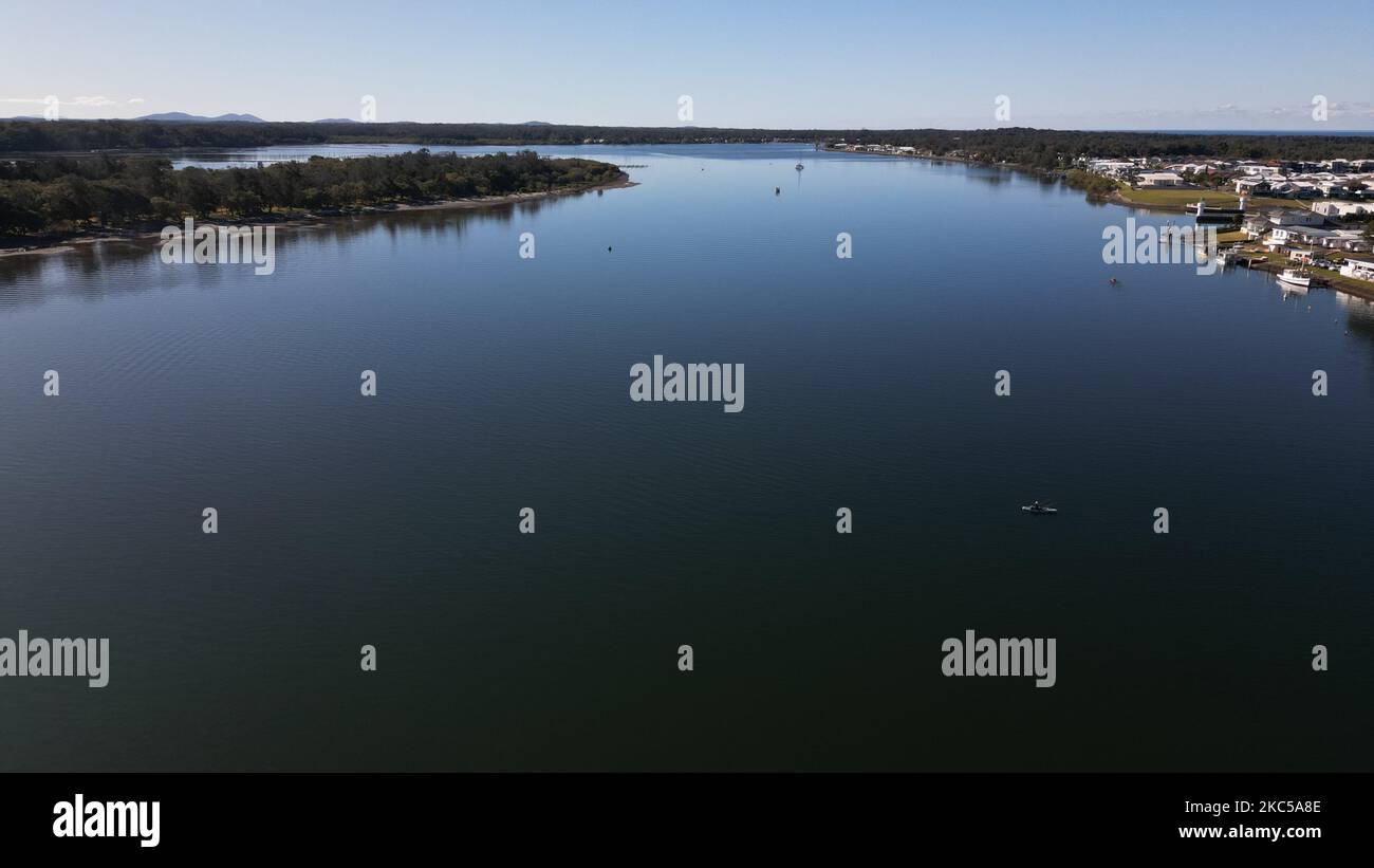 Port macquarie aerial hi-res stock photography and images - Alamy