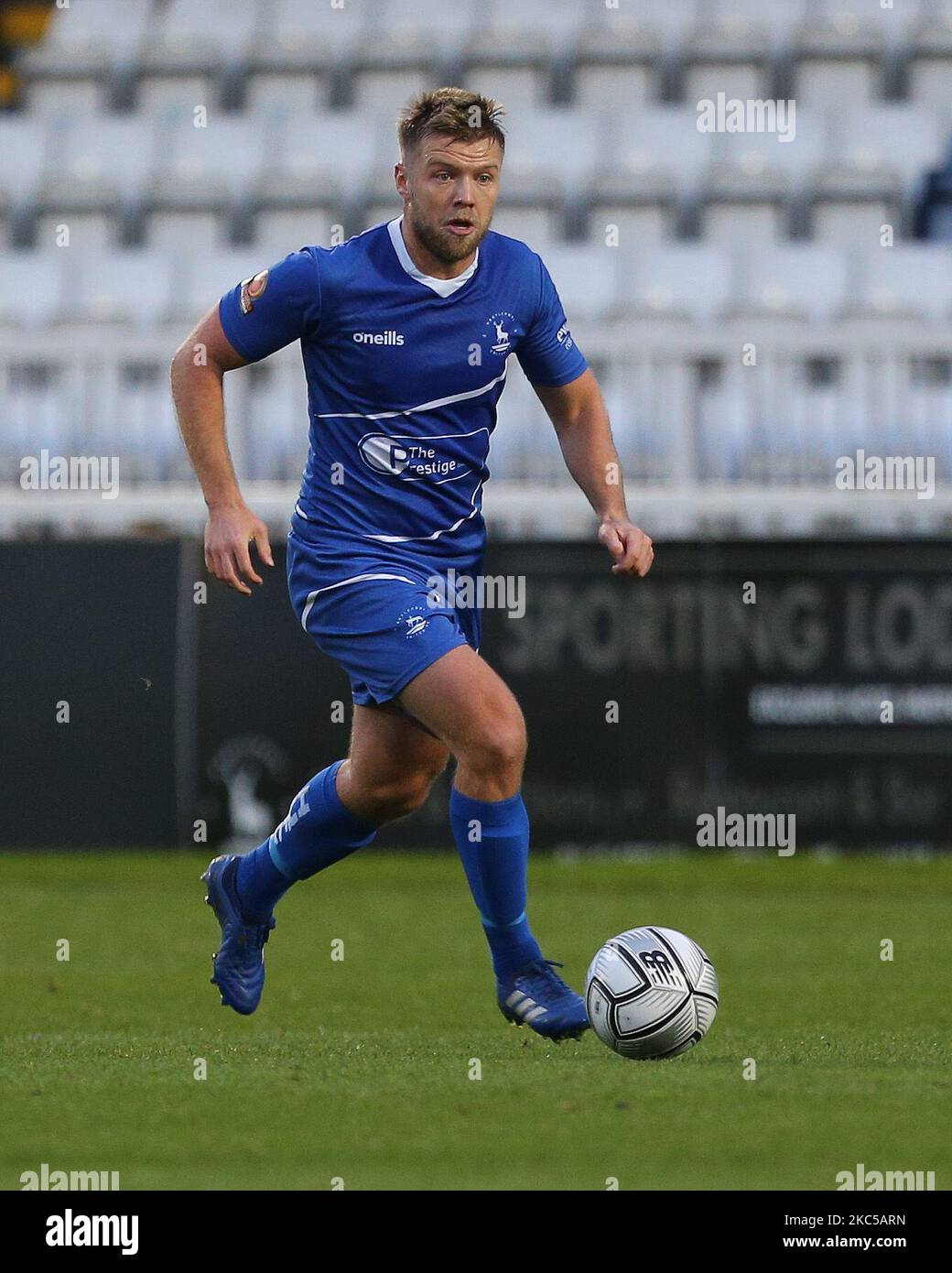 Nicky Featherstone of Hartlepool United during the Vanarama National ...