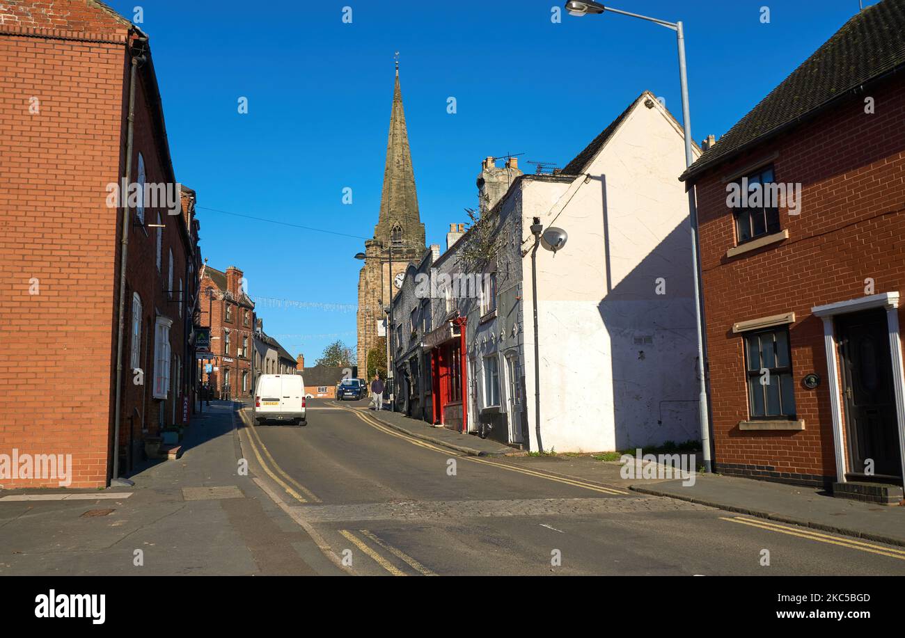 Uttoxeter high street hi-res stock photography and images - Alamy