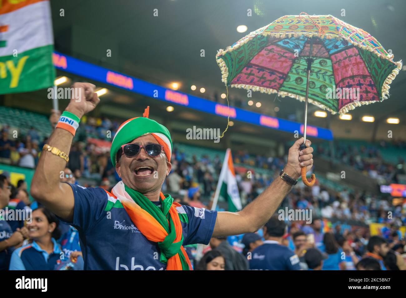 Indian cricket fans hi-res stock photography and images - Alamy