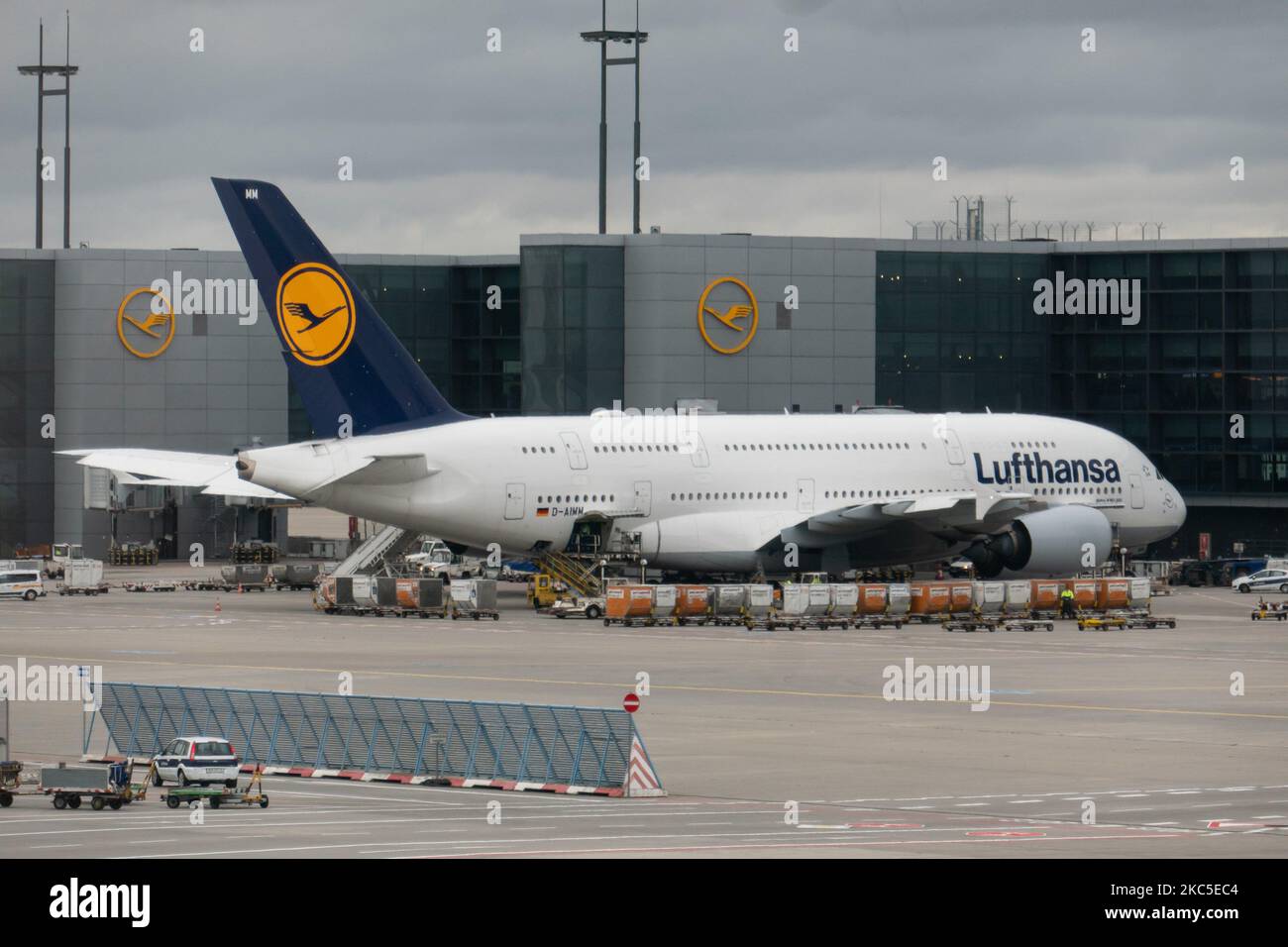 Lufthansa Airbus A380 Double decker Aircraft As Seen In Frankfurt FRA lufthansa-airbus-a380-double-decker-aircraft-as-seen-in-frankfurt-fra