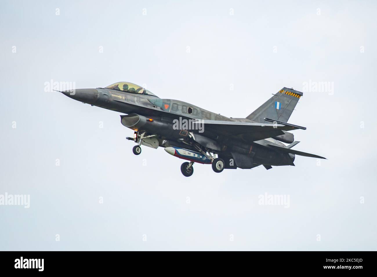 An F-16 Fighting Falcon or Viper, a multirole fighter jet aircraft of ...