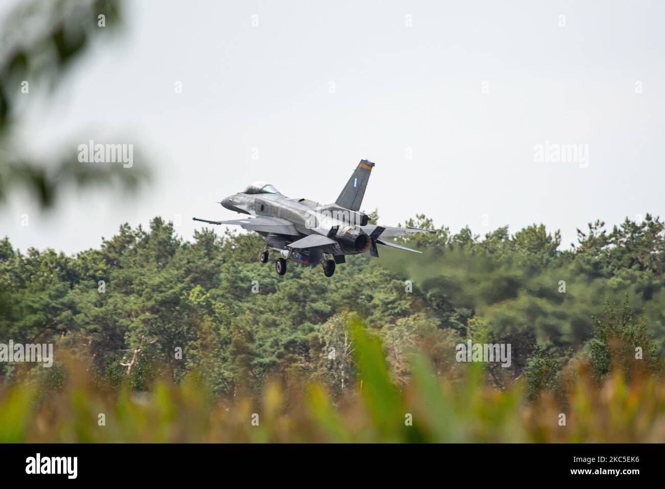 An F-16 Fighting Falcon or Viper, a multirole fighter jet aircraft of ...