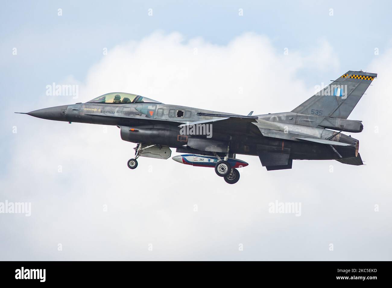 An F-16 Fighting Falcon or Viper, a multirole fighter jet aircraft of ...