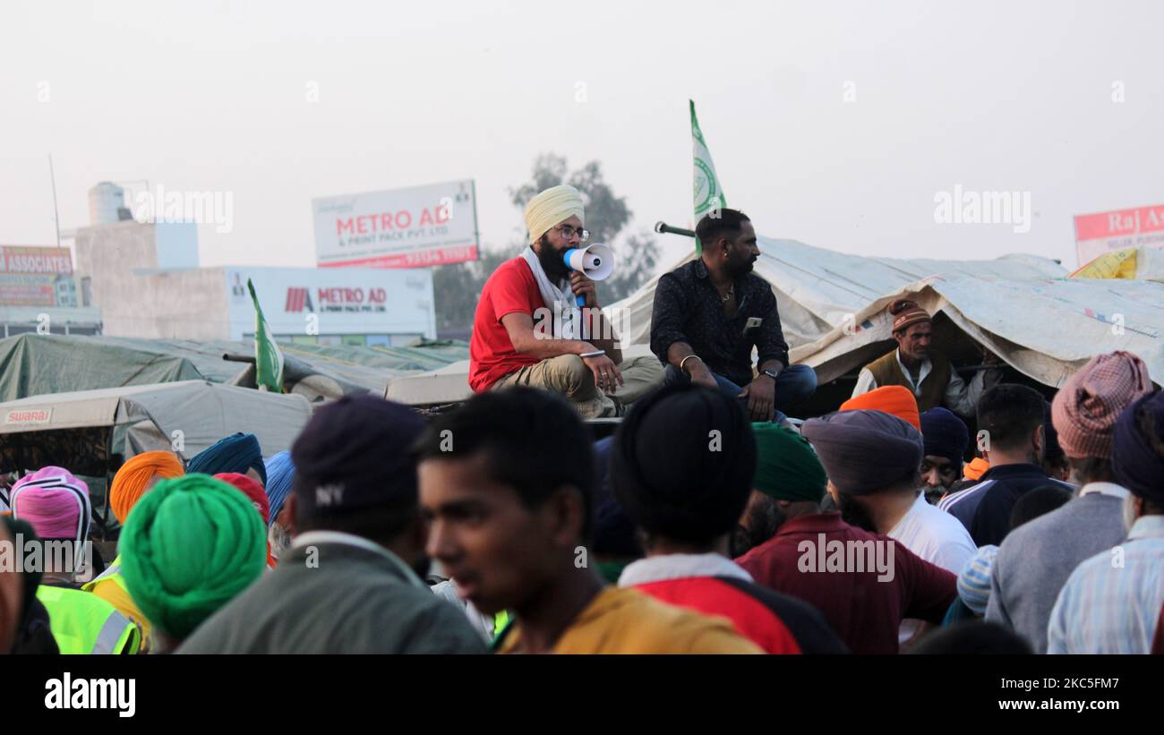 Farmers protest india strike hi-res stock photography and images - Alamy