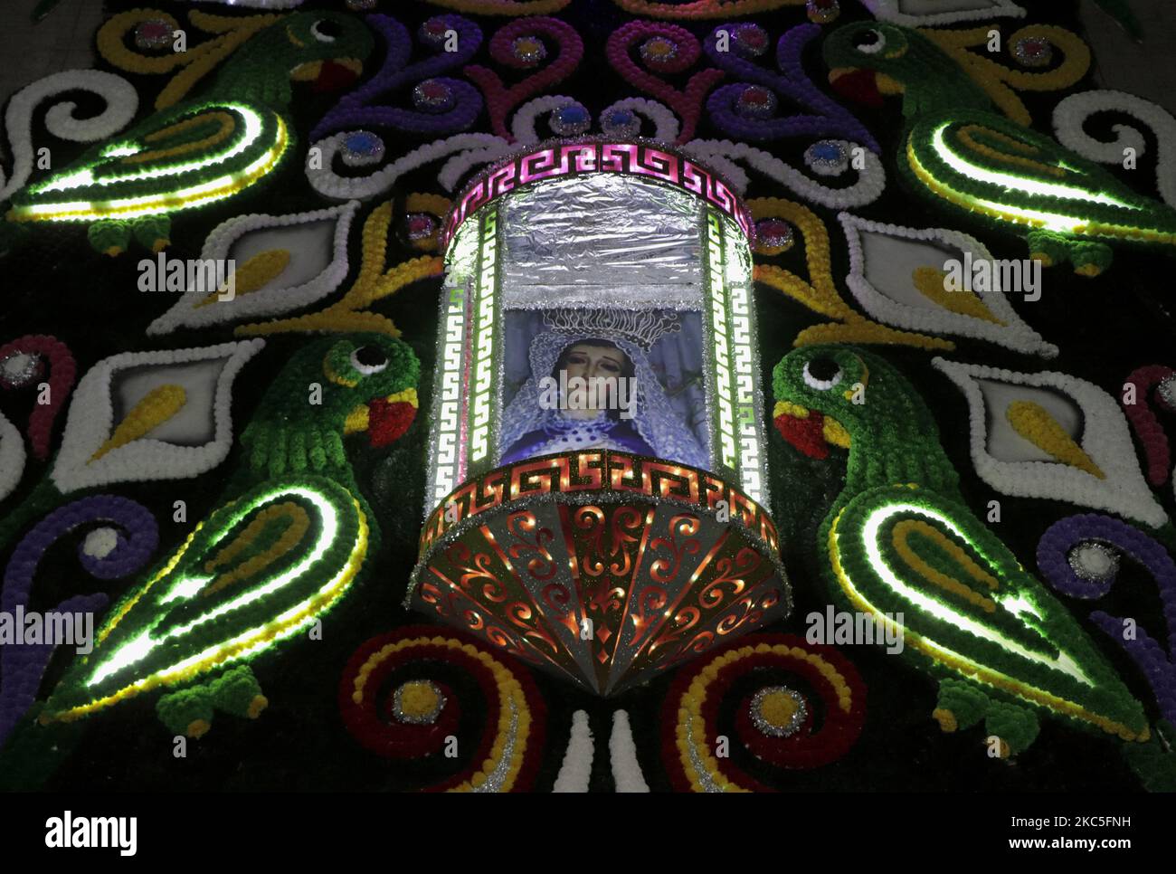 Image of the Virgin Immaculate Conception outside the Parish of the ...