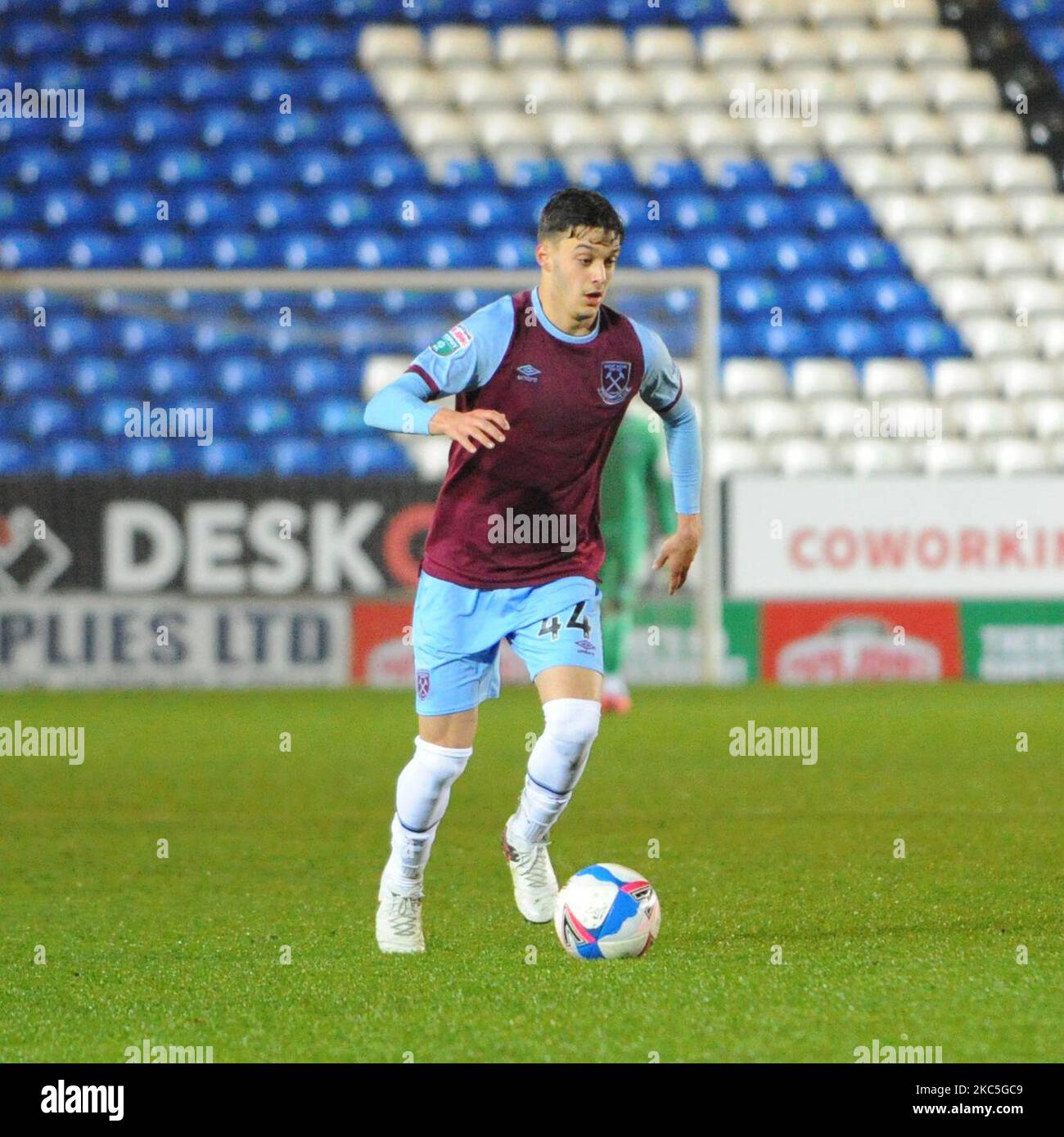 West Hams Bernardo Rosa during the EFL Trophy match between ...