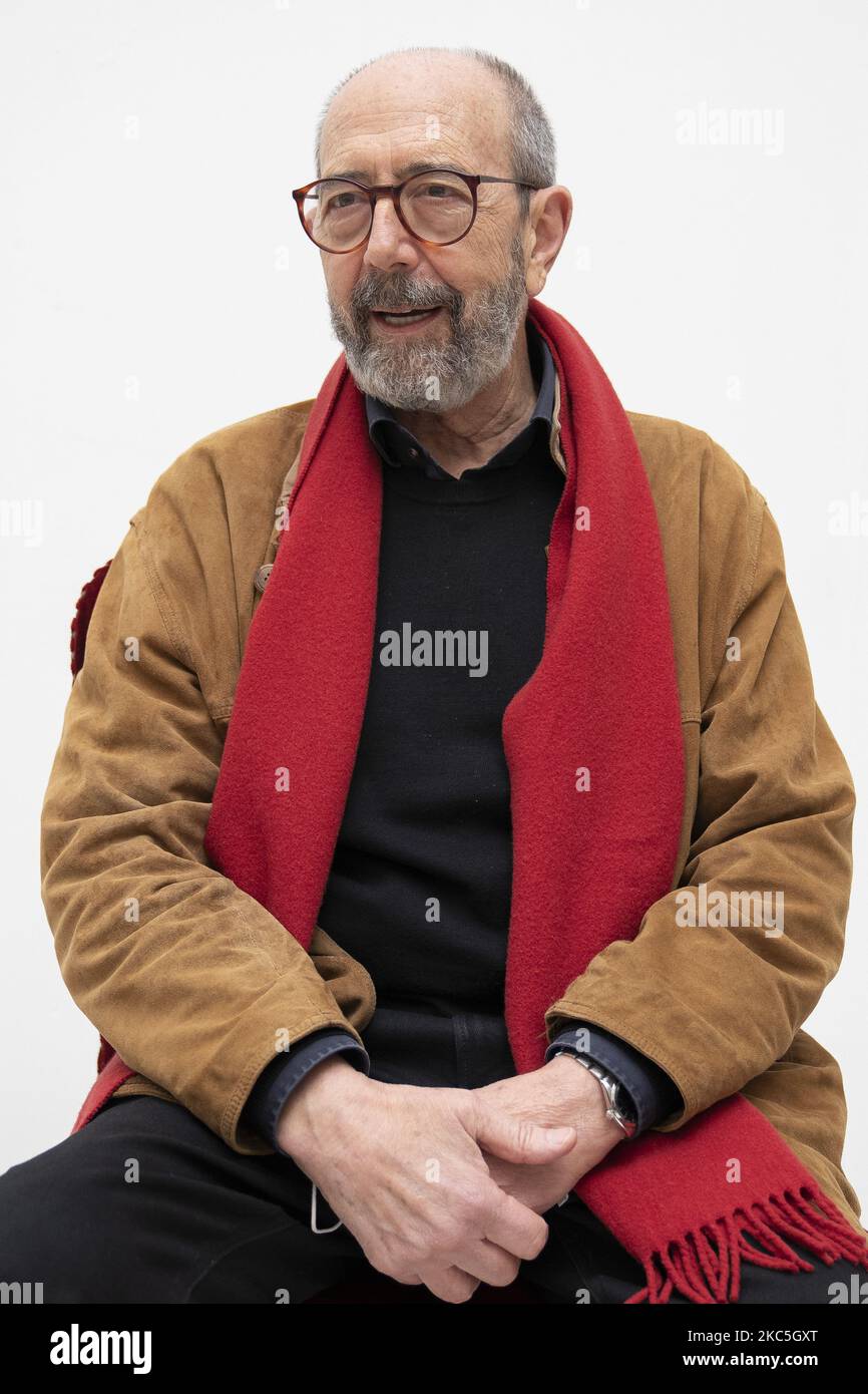 The actor Miguel Rellan poses for portraits during the presentation of ...