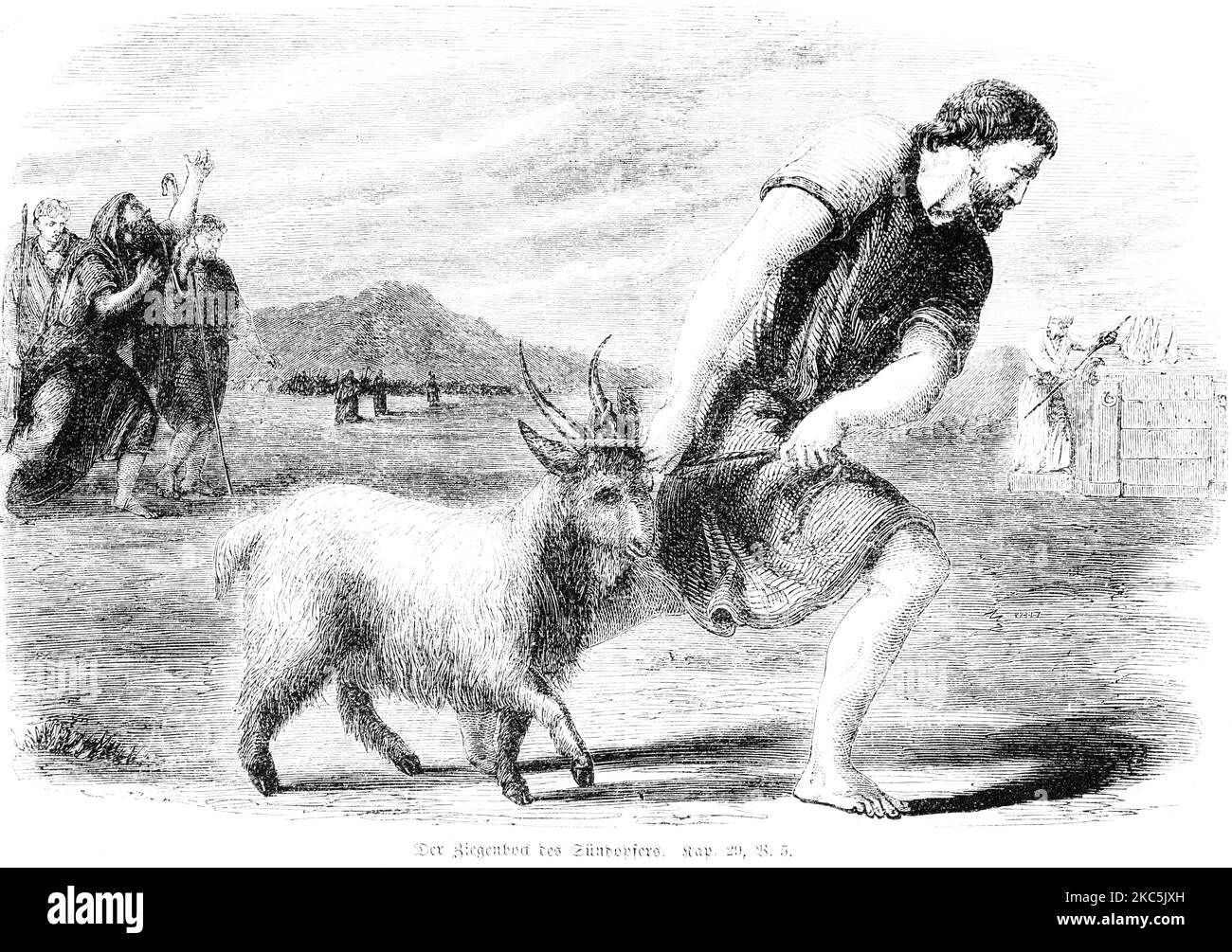 Sacrificing an animal Black and White Stock Photos & Images - Alamy