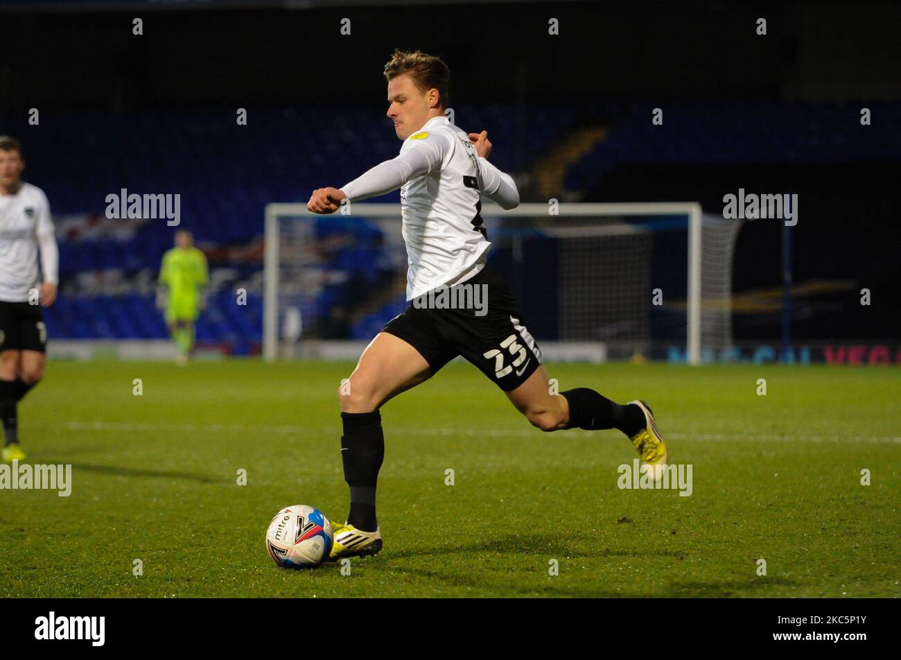 Portsmouths Cameron Pring during the Sky Bet League 1 match between ...