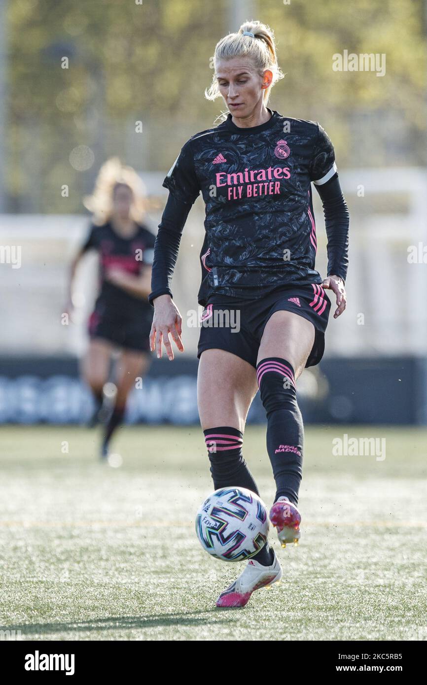 10 Jakobsson of Real Madrid during the 2020/2021 Primera Iberdrola ...