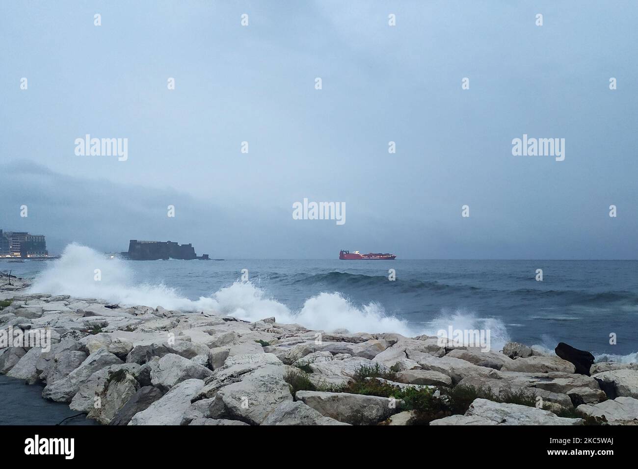 Naples, Italy. 04th Nov, 2022. After months of heat and drought, heavy ...